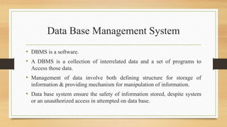 DBMS Integrity rule | PPTX
