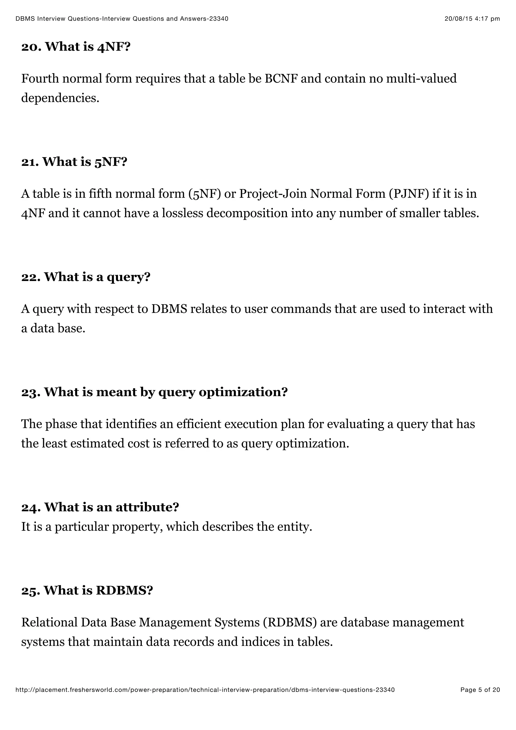 Dbms interview questions s.pdf