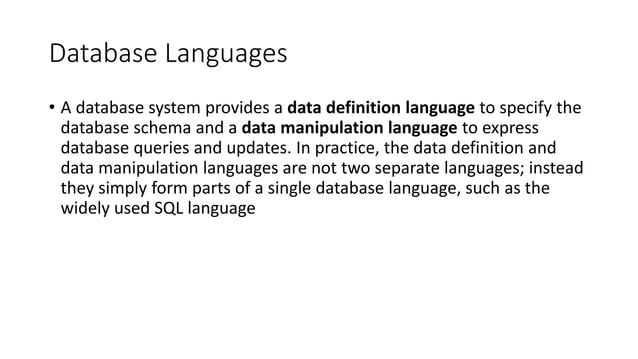 DBMS Introduction.pptx DATA BASE MANAGEMENT SYSTEMS | PPTX DBMS Introduction.pptx DATA BASE MANAGEMENT SYSTEMS | PPTX