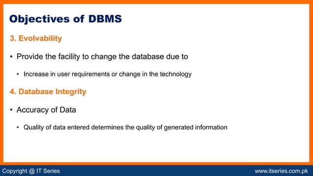 Dbms Its Advantages And Disadvantagespdf 