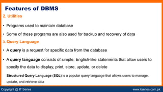 DBMS its Advantages and Disadvantages.pdf | Databases | Computer Software and Applications