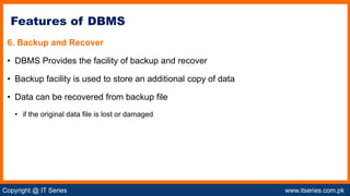 DBMS its Advantages and Disadvantages.pdf | Databases | Computer Software and Applications