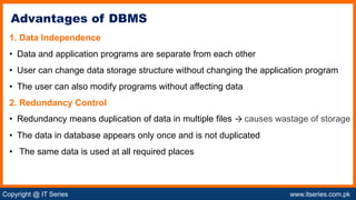 DBMS its Advantages and Disadvantages.pdf