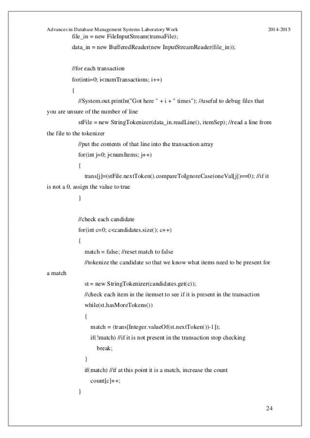 Advanced Database Management System Laboratory | PDF