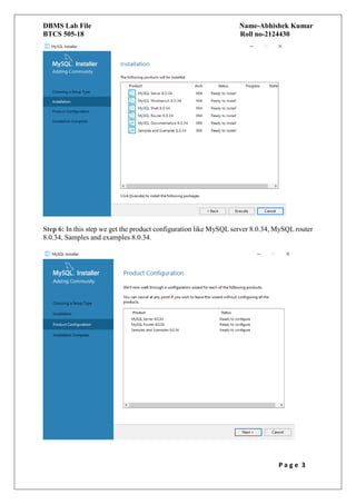 DBMS LAB FILE1 task 1 , task 2, task3 and many more.pdf