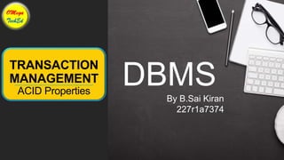 DBMS LAB PPT.pptx on database managment st | PPT
