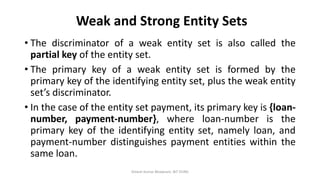 Database management system Lecture 7 : Strong and weak entity sets | PDF | Databases | Computer ...