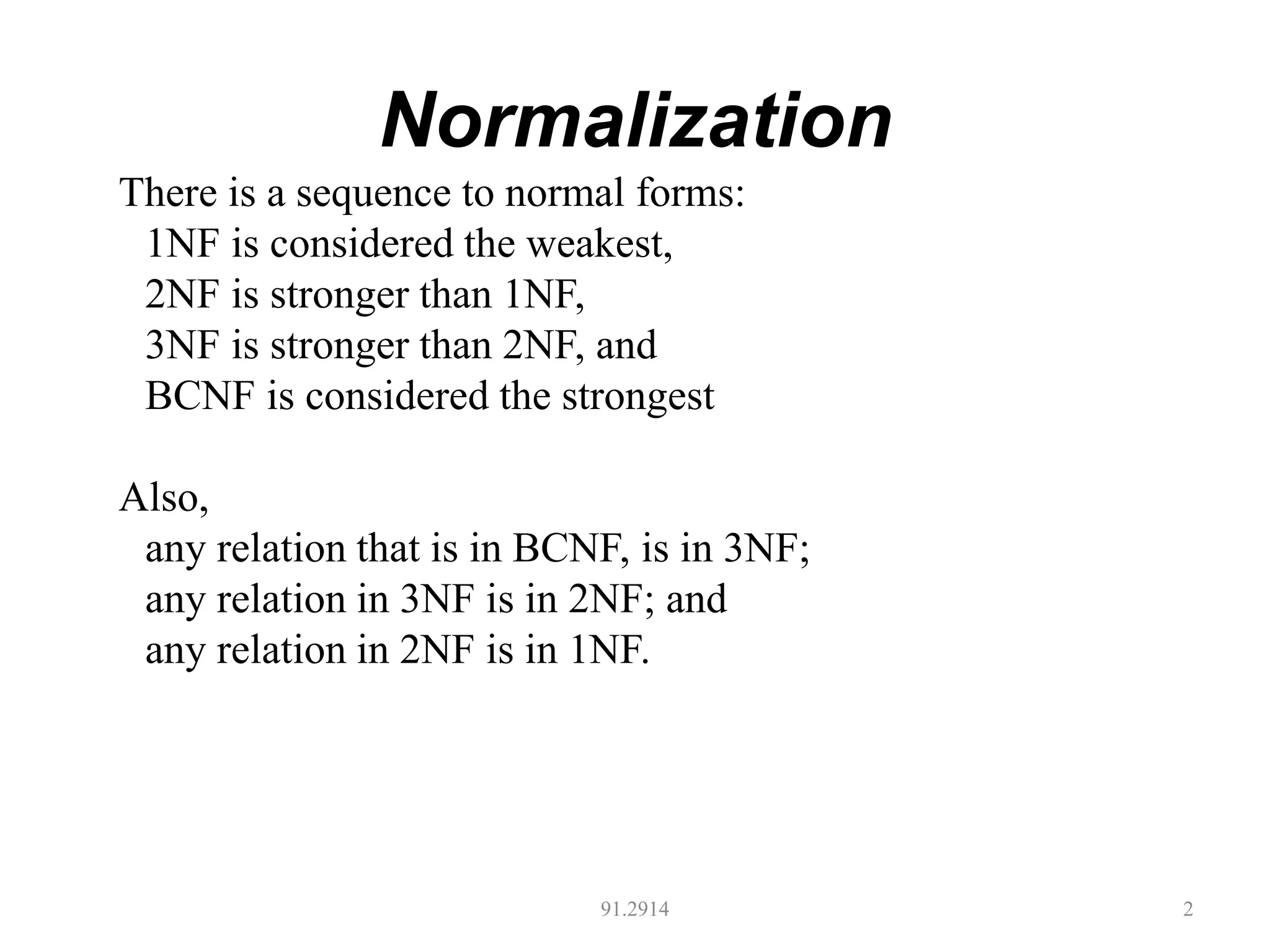Dbms Lecture On Functional Dependencypdf