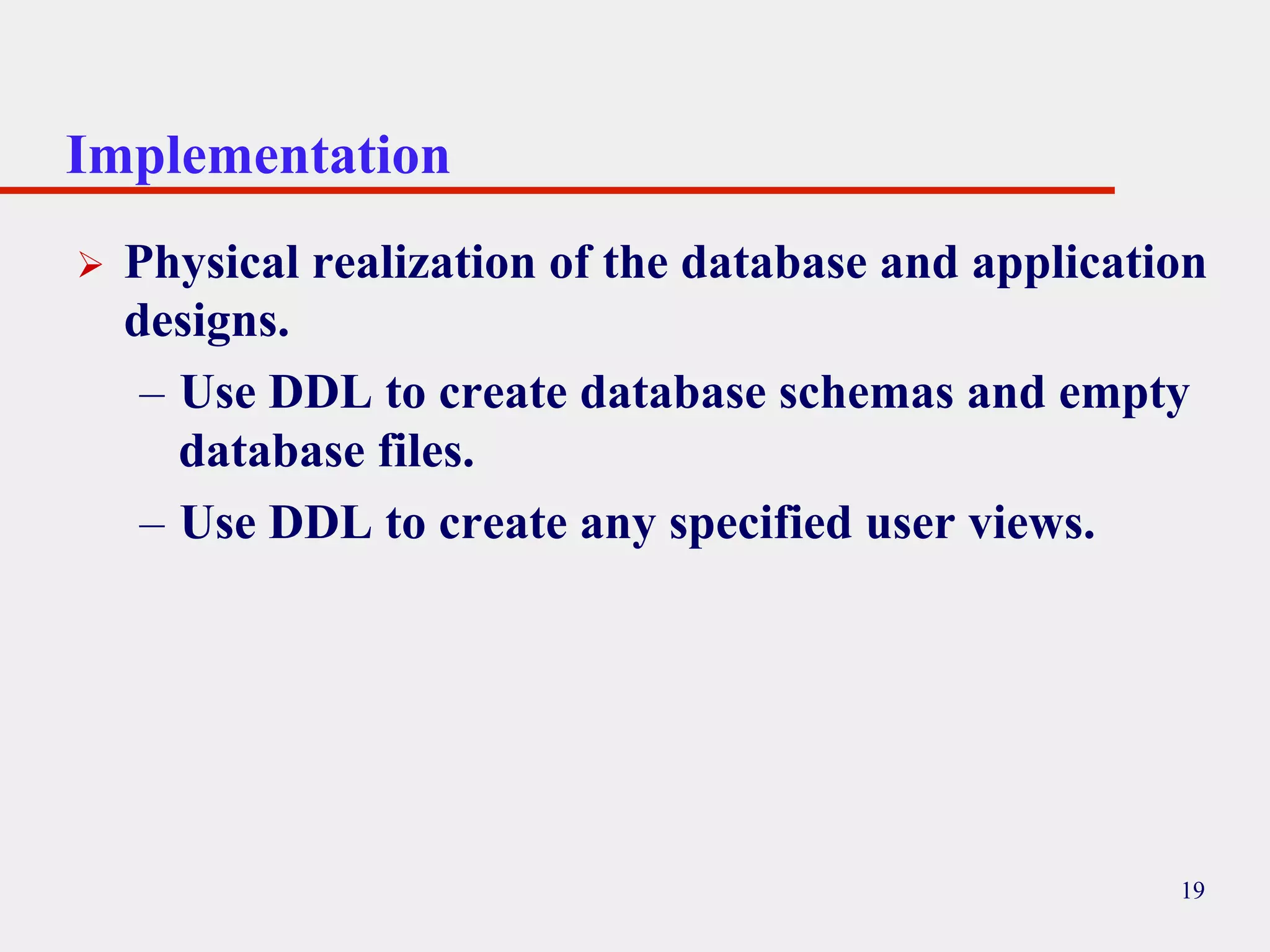 Dbms lifecycle. ..Database System Development Lifecycle | PDF | Databases | Computer Software ...