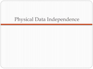 Dbms logical dependance | PPTX