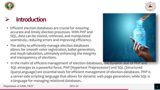 DBMS MINI[1] - Read-Only for Mini Project | PPTX