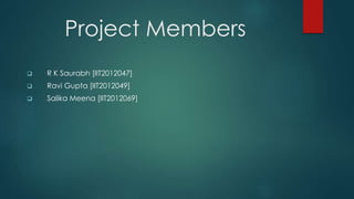 Dbms mini project on Appraisal tracker | PPTX