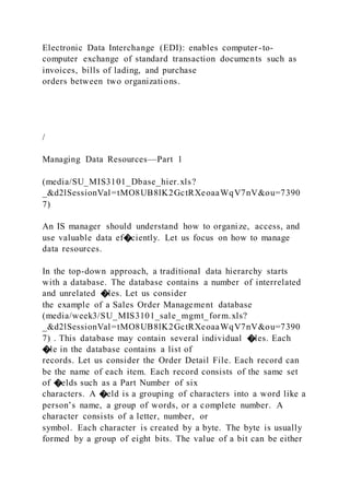 DBMS ModelsSome contemporary DBMS models include | PDF