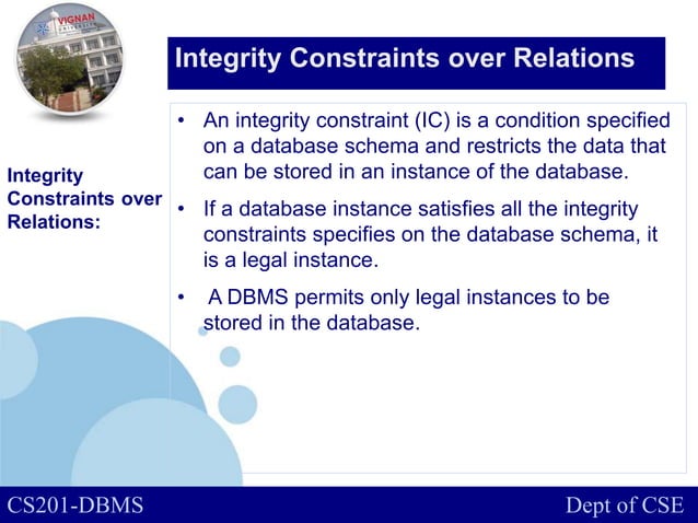 Dbms relational data model and sql queries | PPTX | Databases | Computer Software and Applications