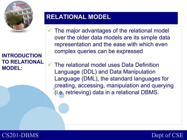 Dbms relational data model and sql queries | PPTX | Databases | Computer Software and Applications