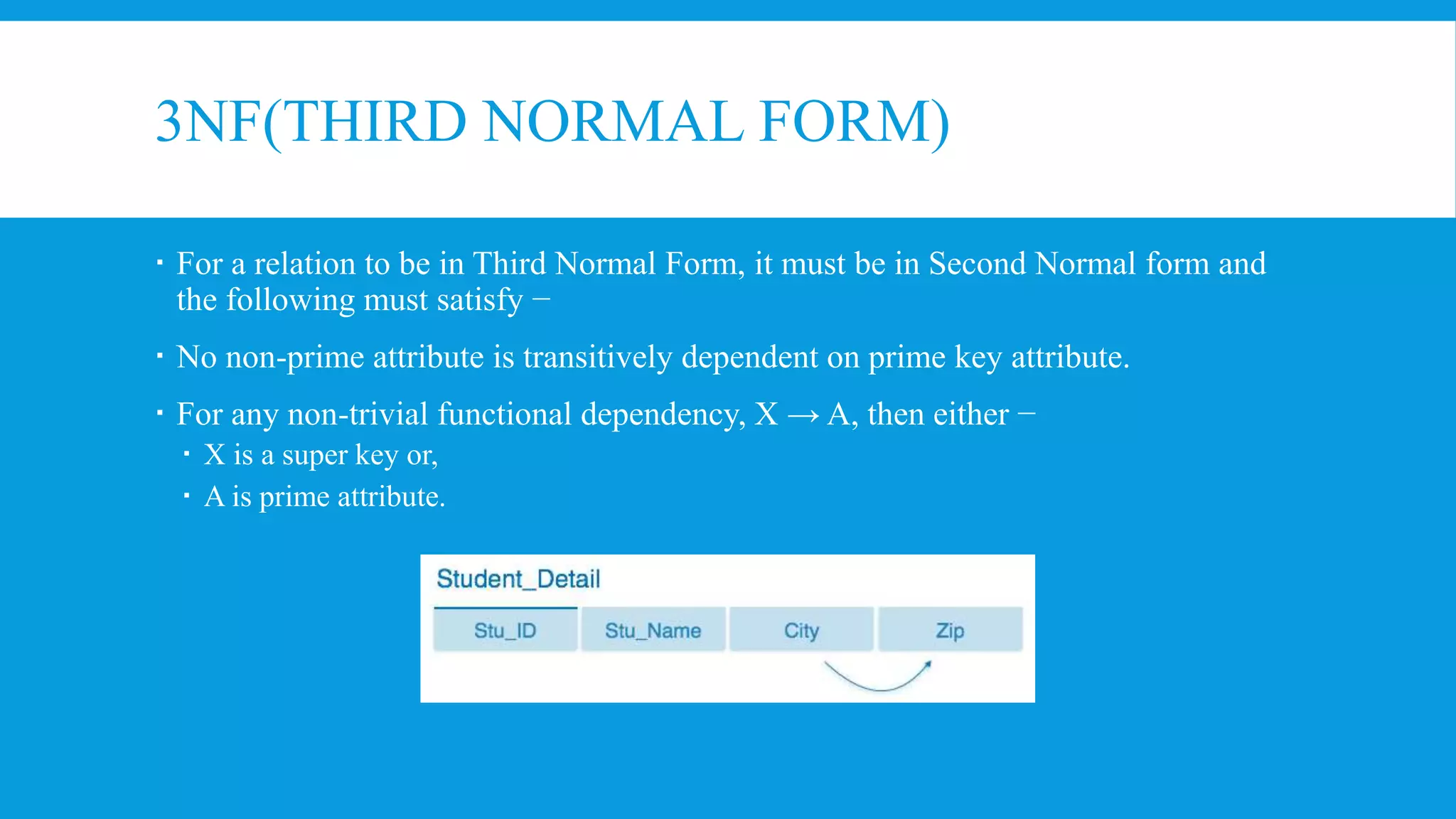 Dbms normalization | PPTX