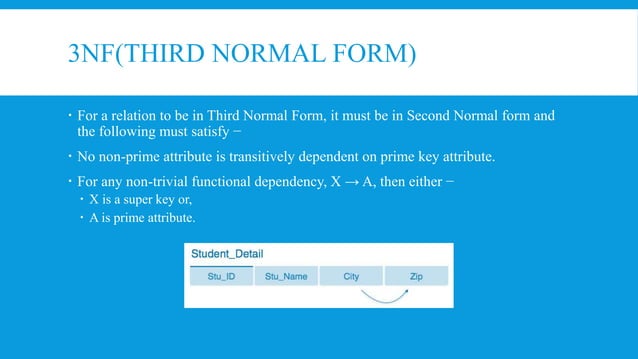 Dbms normalization | PPTX