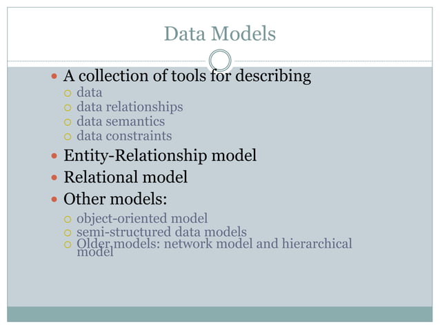 dbms notes.ppt | Databases | Computer Software and Applications