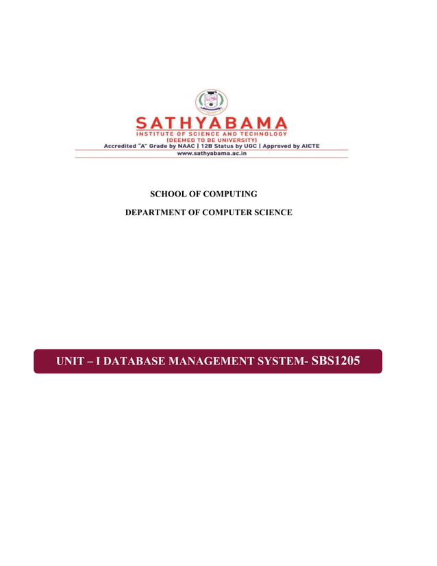 DBMS NOTES.pdf DBMS NOTES.pdf