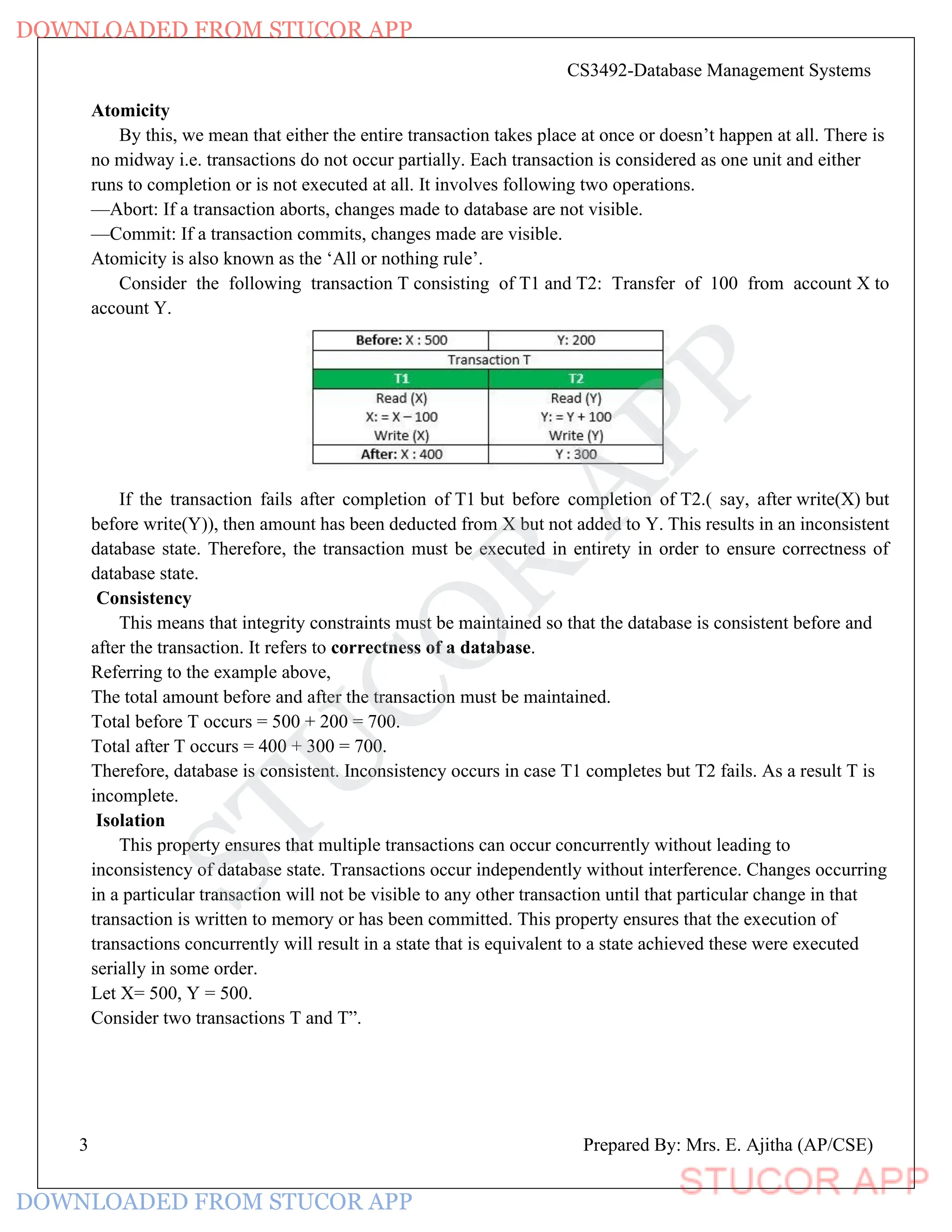 Database Management System NOTES for 2nd year | PDF