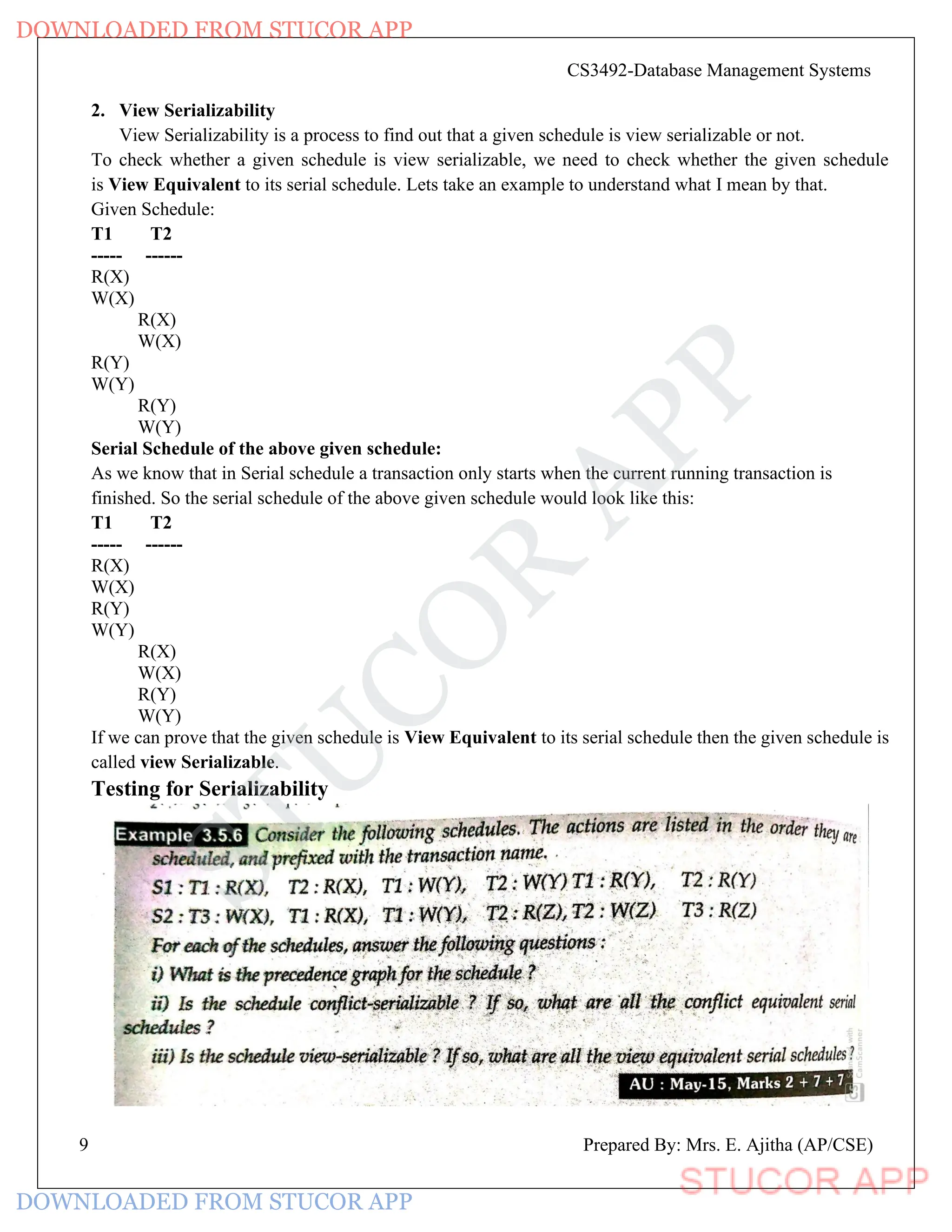 Database Management System NOTES for 2nd year | PDF