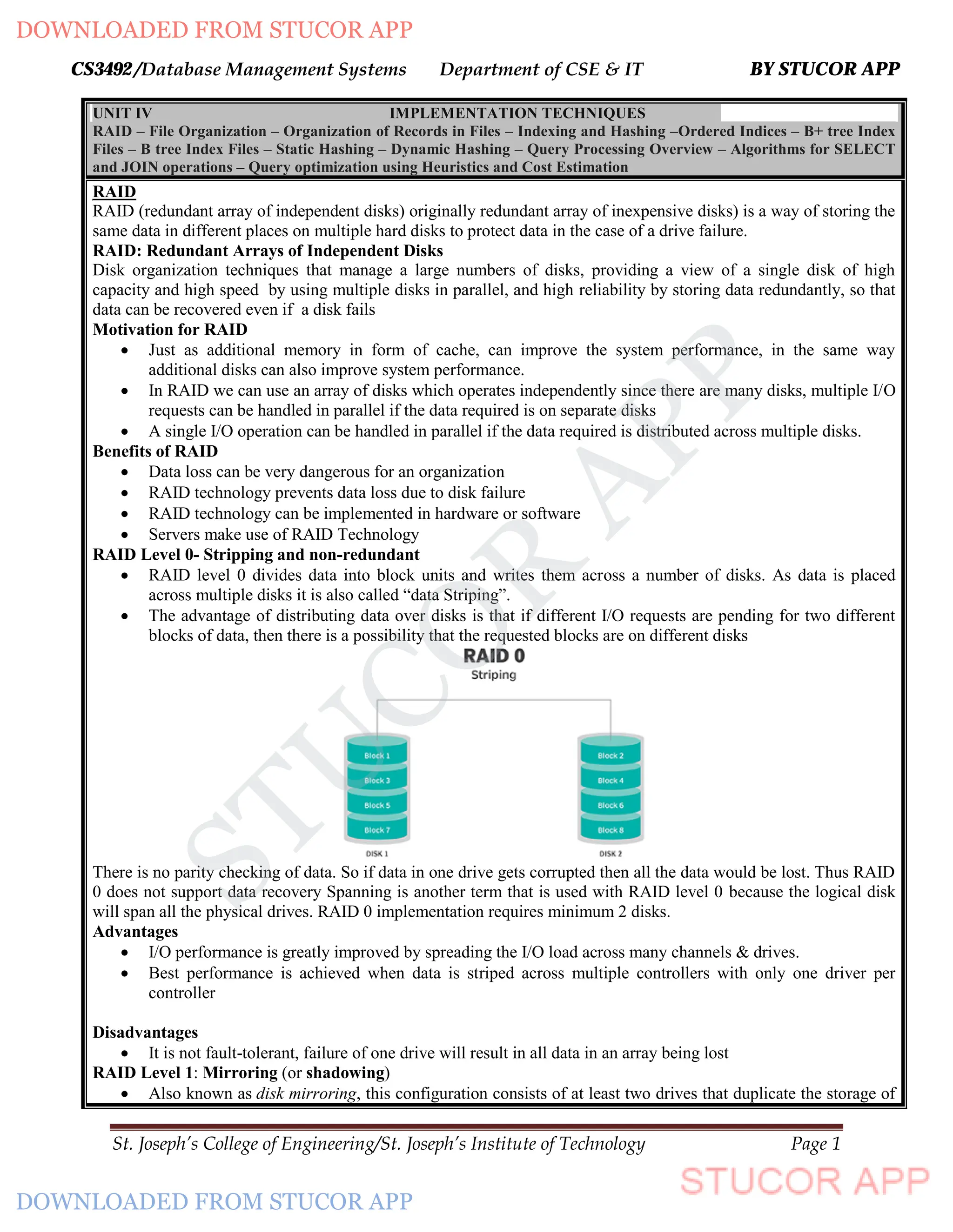 Database Management System NOTES for 2nd year | PDF