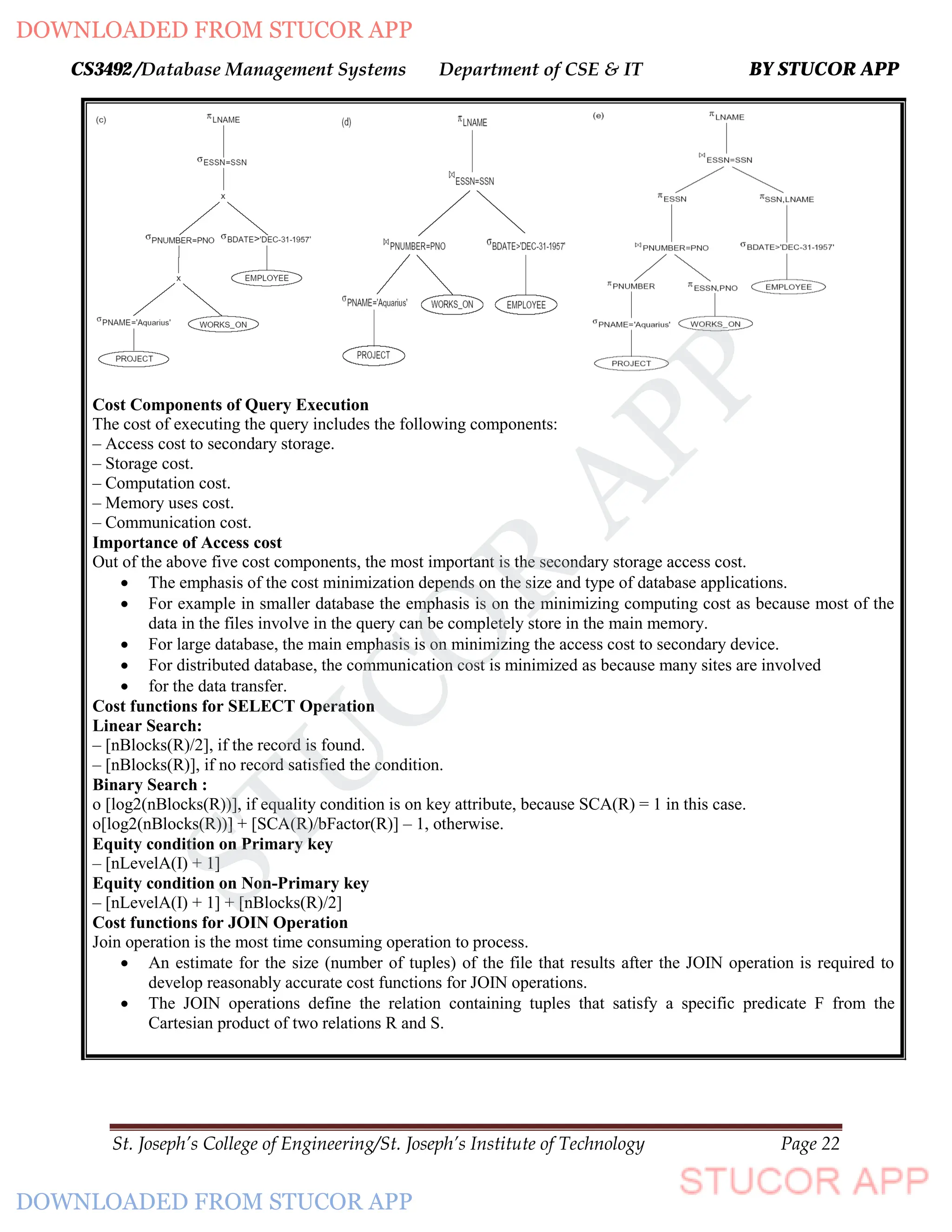 Database Management System NOTES for 2nd year | PDF