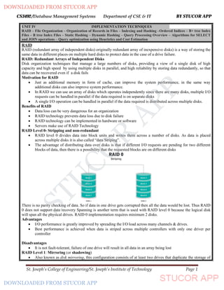 Database Management System NOTES for 2nd year | PDF