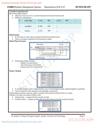 Database Management System NOTES for 2nd year | PDF