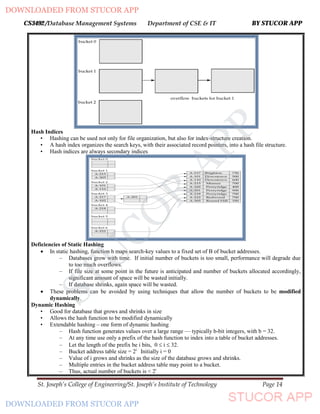 Database Management System NOTES for 2nd year | PDF