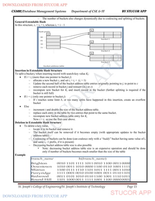 Database Management System NOTES for 2nd year | PDF