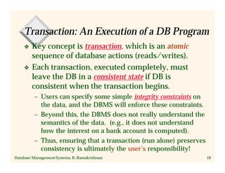 DBMS Notes for data and analytics student very important | PDF