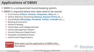DBMS overview.pptx for Ug and pg students | PPTX