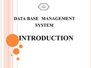 Introduction to DBMS | PPTX