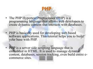 Online Book Store | PPTX | Web Development | Internet
