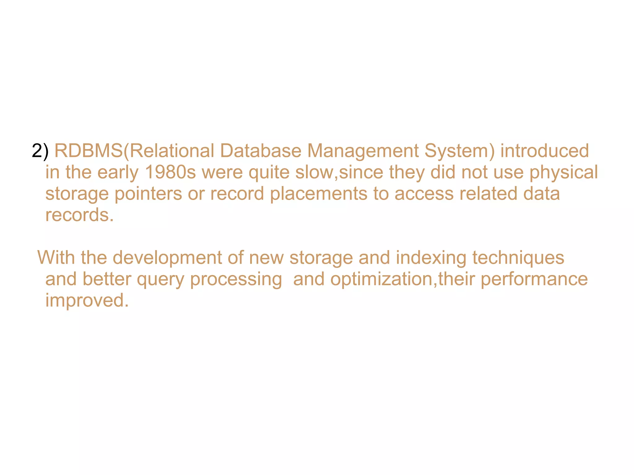 Traditional Vs Modern Dbms Ppt Databases Computer Software And