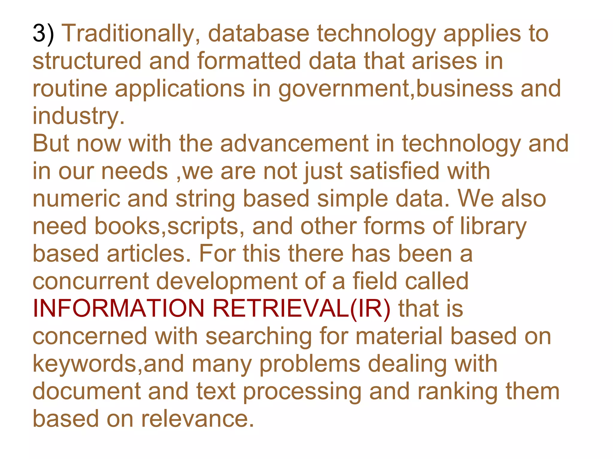 Traditional Vs Modern Dbms Ppt Databases Computer Software And Applications