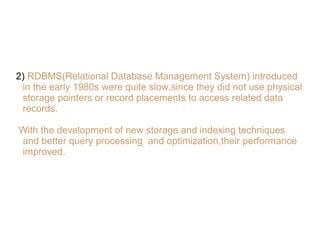 Traditional vs modern dbms | PPT | Databases | Computer Software and ...