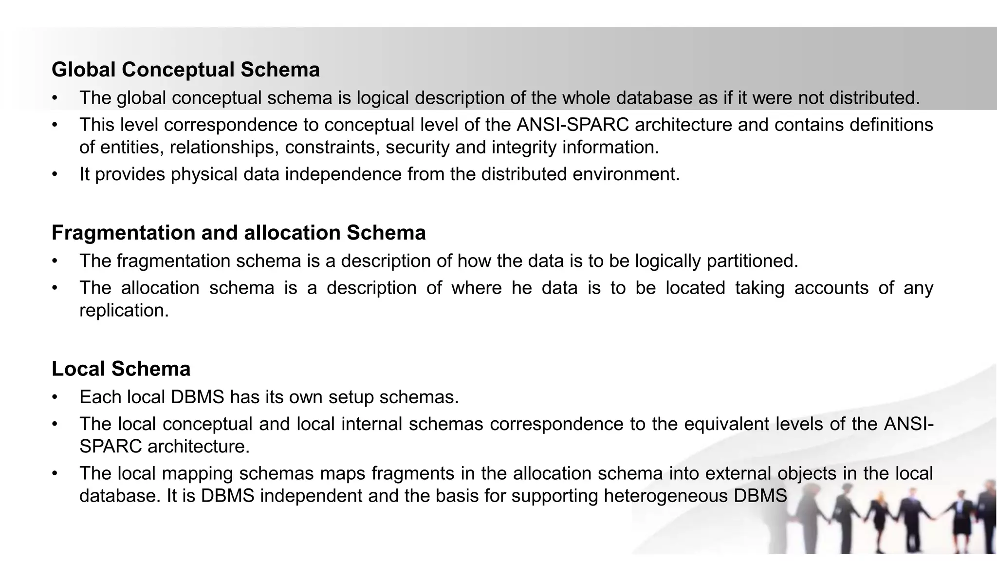 Data base management system and Architecture ppt. | PPTX | Databases | Computer Software and ...