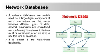 Data base management system and Architecture ppt. | PPTX | Databases | Computer Software and ...
