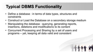 Data base management system and Architecture ppt. | PPTX