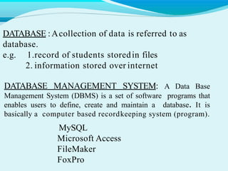 Dbms ppt | PPT