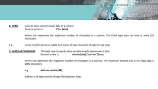 Dbms Basics | PPTX | Databases | Computer Software and Applications