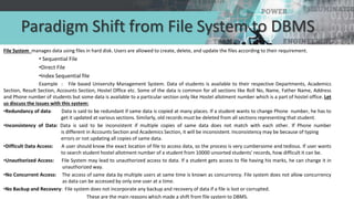 Dbms Basics | PPTX | Databases | Computer Software and Applications