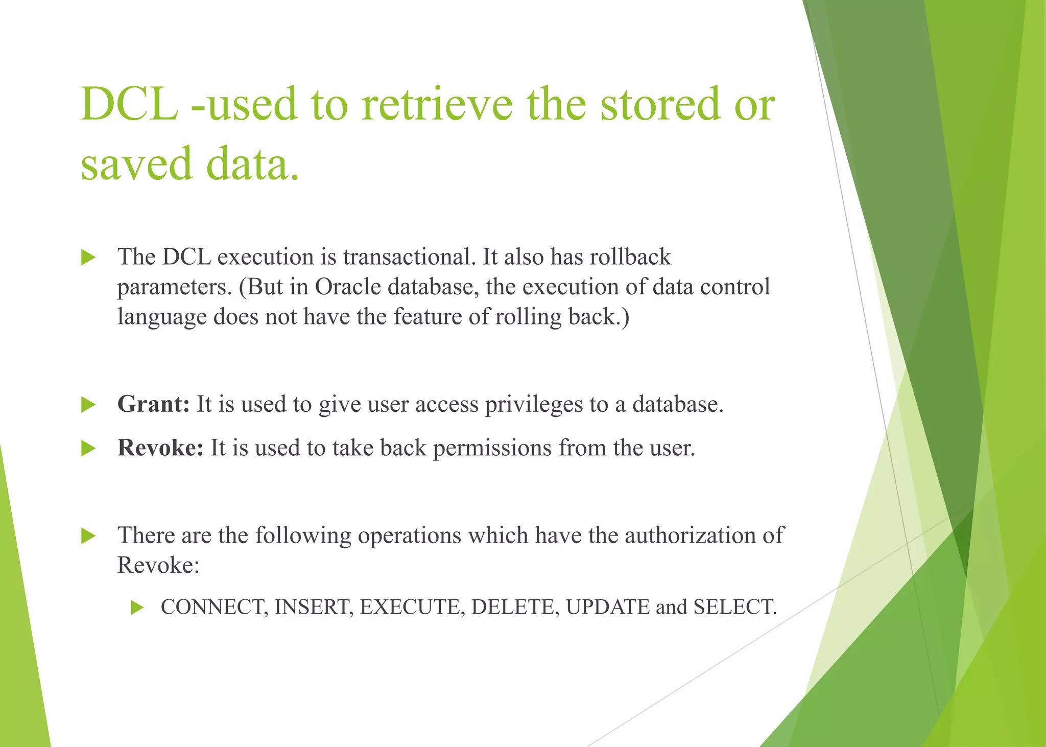 Database Models And Dbms Languages Ppt