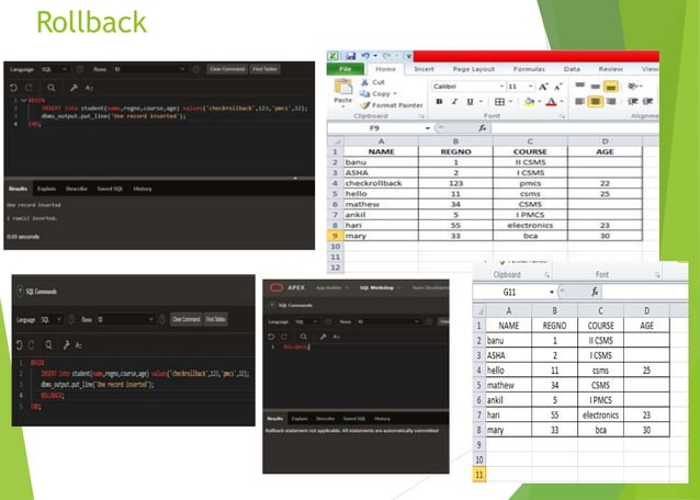 Database Models And Dbms Languages Pptx Databases Computer Software And Applications