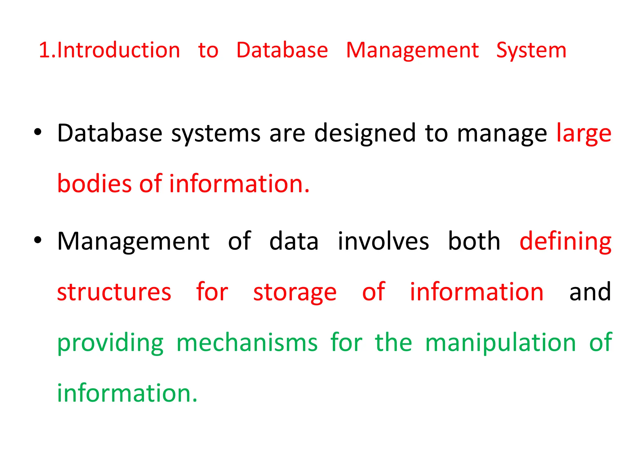 dbms ppt.pptx database management system | PPTX