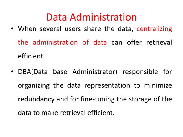 dbms ppt.pptx database management system | PPTX
