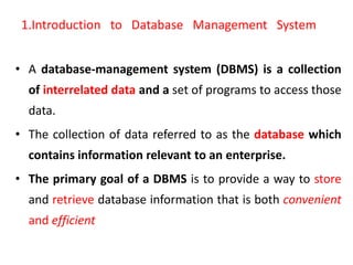 dbms ppt.pptx database management system | PPT