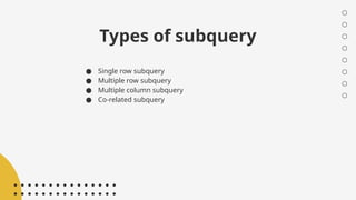 Data base management system full details | PPT
